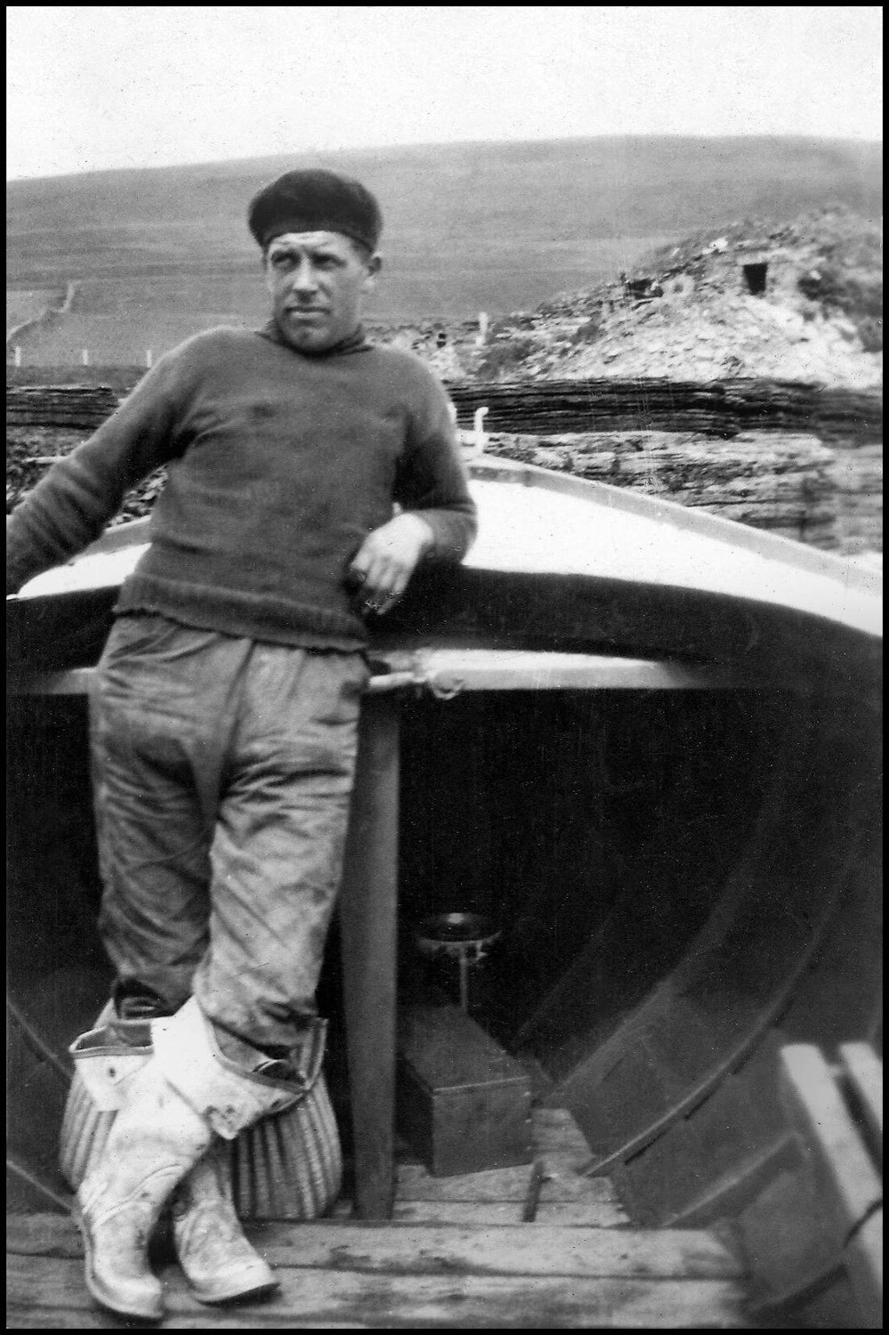 The Rousay Post Boat - Rousay Remembered