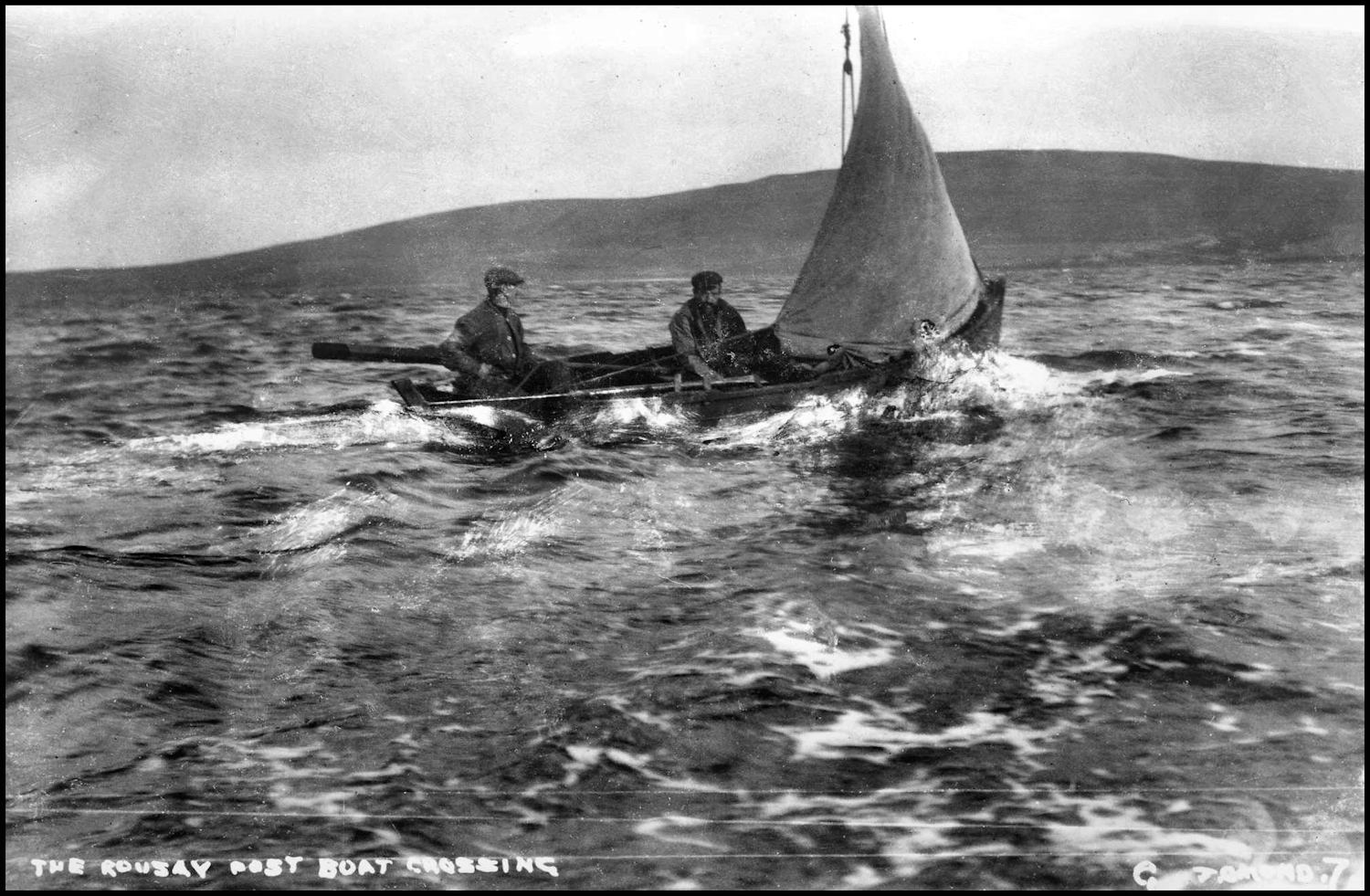 The Rousay Post Boat - Rousay Remembered