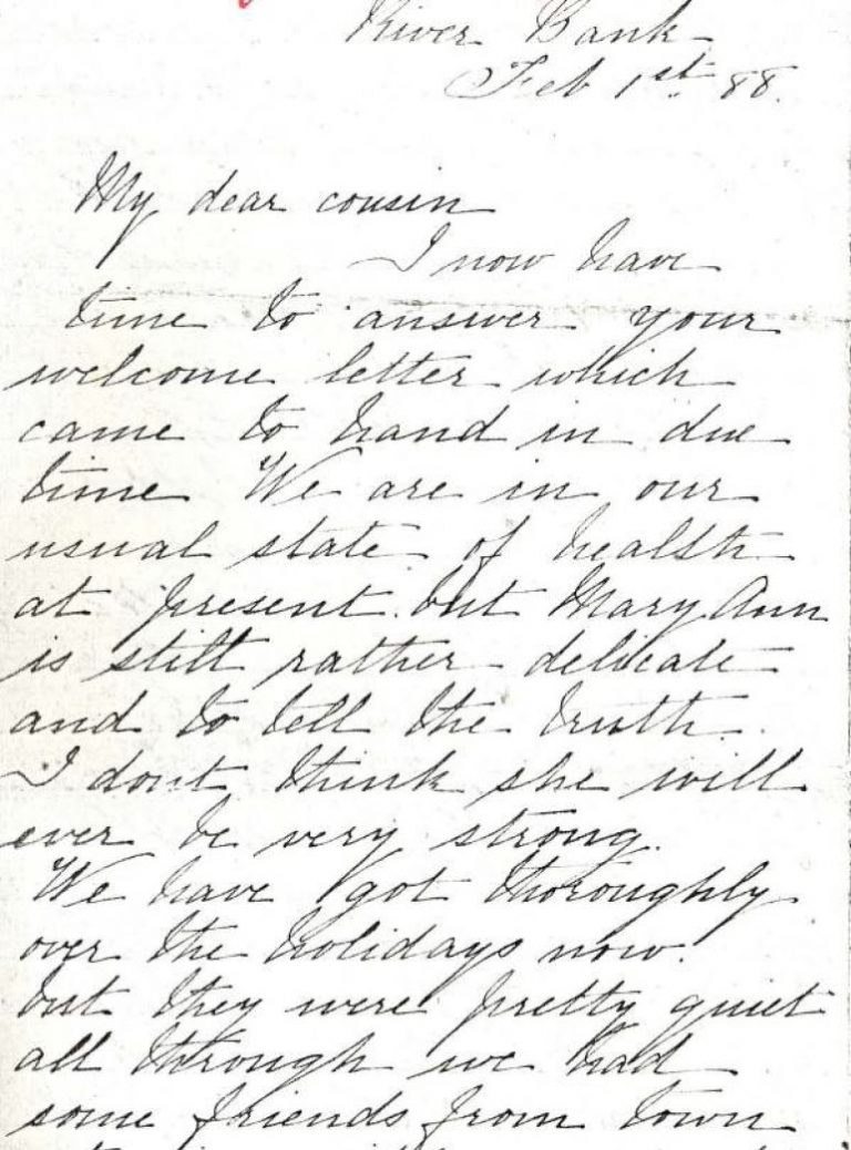 Collection of 19th Century letters - Rousay Remembered