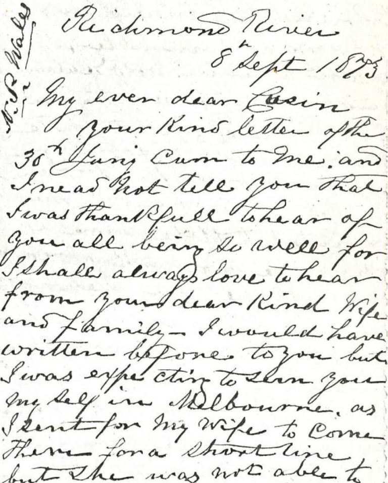 Collection of 19th Century letters - Rousay Remembered